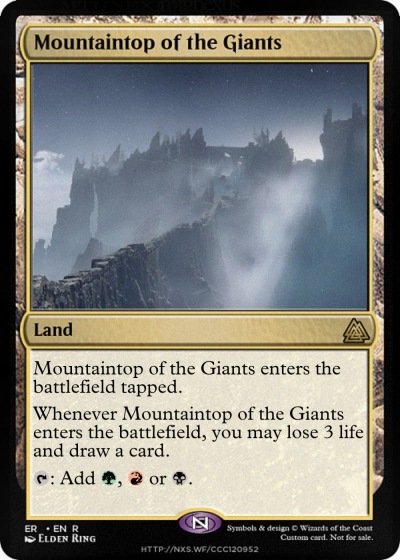 MTGNexus - Mountaintop of the Giants