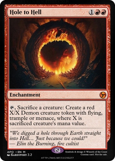 MTGNexus - Hole to Hell