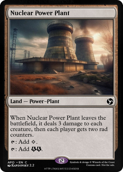 MTGNexus - Nuclear Power Plant