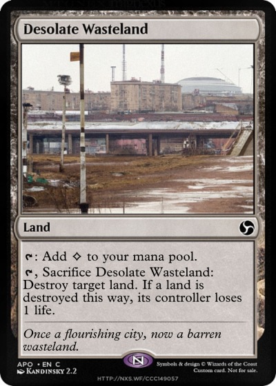 MTGNexus - Desolate Wasteland