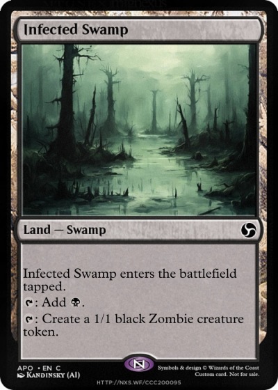 MTGNexus - Infected Swamp