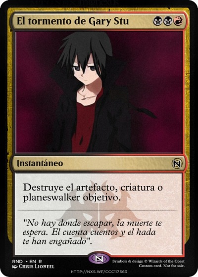 MTGNexus - El tormento de Gary Stu