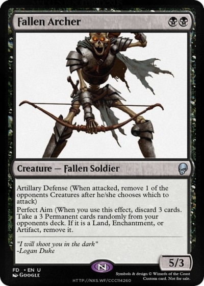 MTGNexus - Fallen Archer