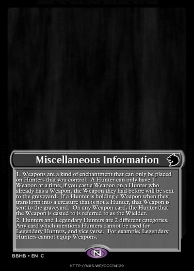 MTGNexus - Miscellaneous Information