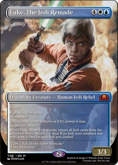 MTGNexus - Luke, Rebel Jedi