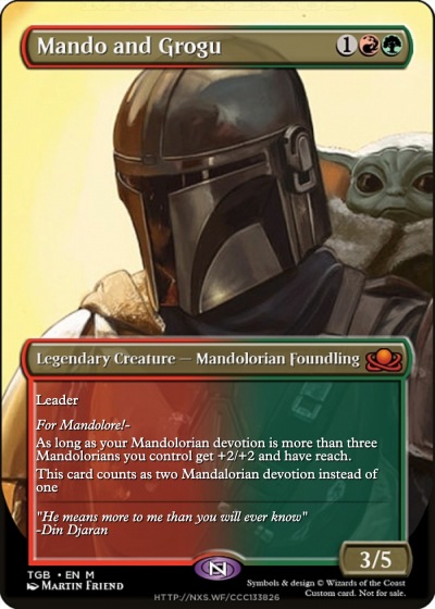 MTGNexus - Mando and Grogu