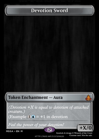 MTGNexus - Devotion Sword