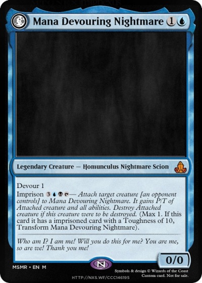 MTGNexus - Mana Devouring Nightmare // Maelstrom Devouring Eldrazi