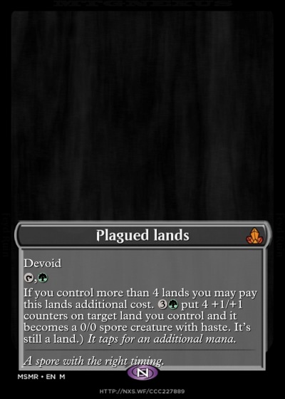 MTGNexus - Plagued lands