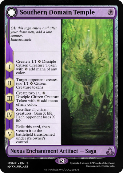 MTGNexus - Southern Domain Temple // Nadir, Southern Celestial
