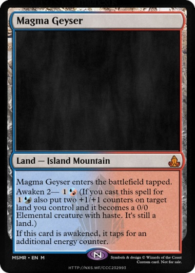 MTGNexus - Magma Geyser