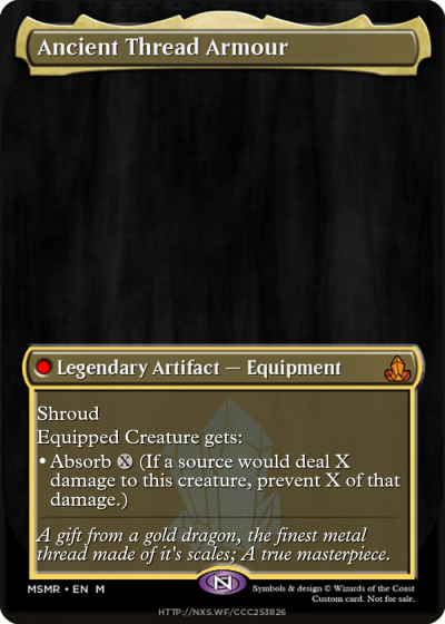 MTGNexus - Warp Stone Tablet // Ancient Thread Armour