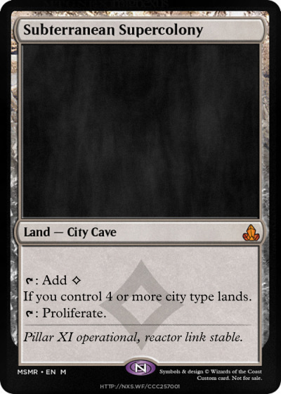 MTGNexus - Subterranean Supercolony