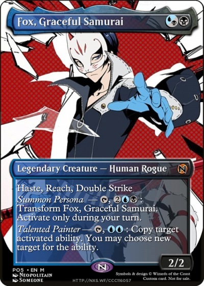 MTGNexus - Fox, Graceful Samurai // Goemon, Thespian Ninja