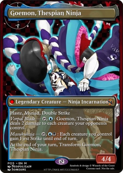 MTGNexus - Fox, Graceful Samurai // Goemon, Thespian Ninja