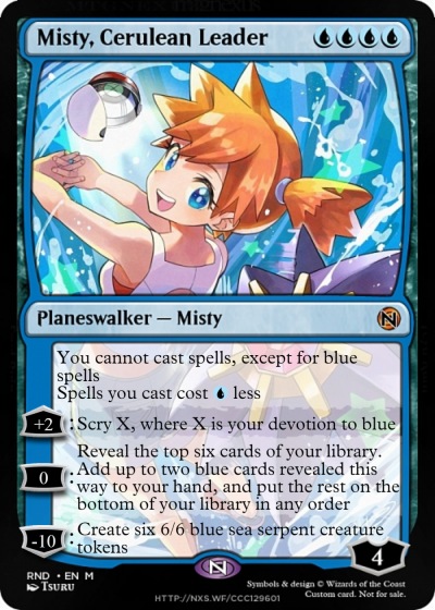 MTGNexus - Misty, Cerulean Leader
