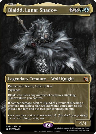 MTGNexus - Blaidd, Lunar Shadow