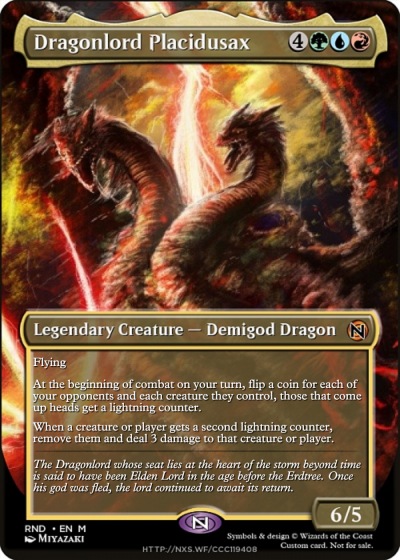 MTGNexus - Dragonlord Placidusax