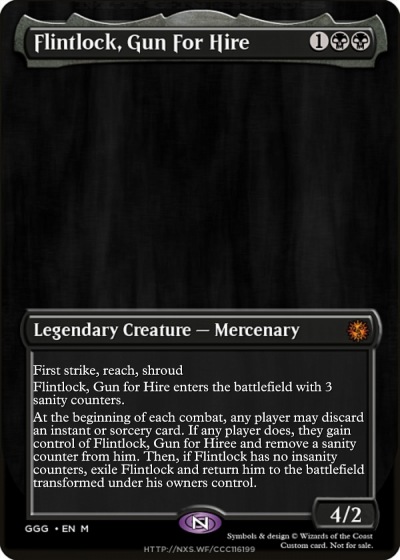 MTGNexus - Flintlock, Gun For Hire // Great Gun God Flint