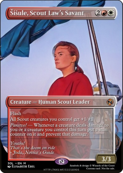 MTGNexus - Šišule, Scout Law's Savant