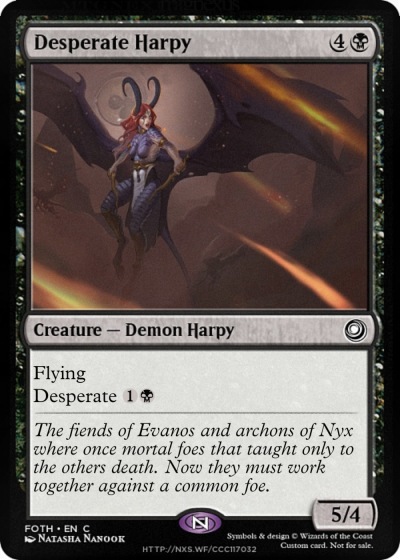 MTGNexus - Desperate Harpy