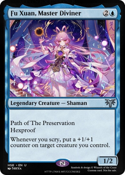 MTGNexus - Fu Xuan, Master Diviner