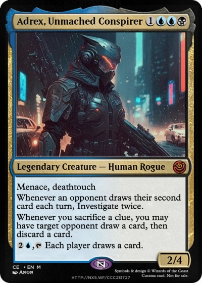 MTGNexus - Adrex, Unmached Conspirer