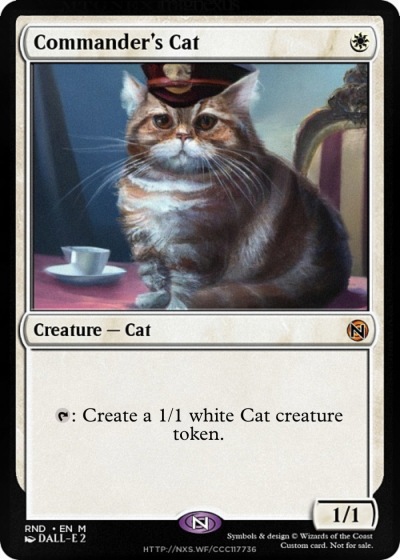 MTGNexus - Commander's Cat