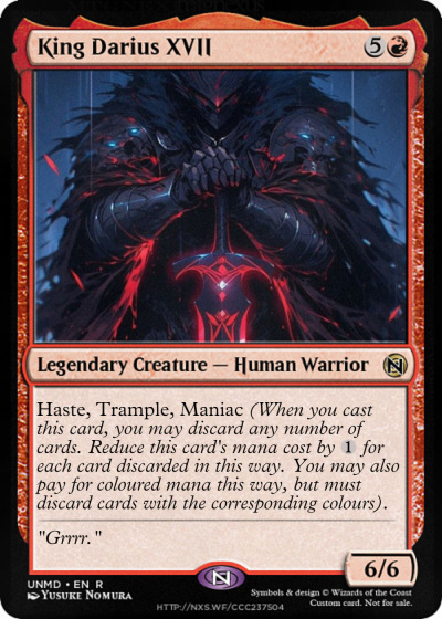 MTGNexus - King Darius XVII