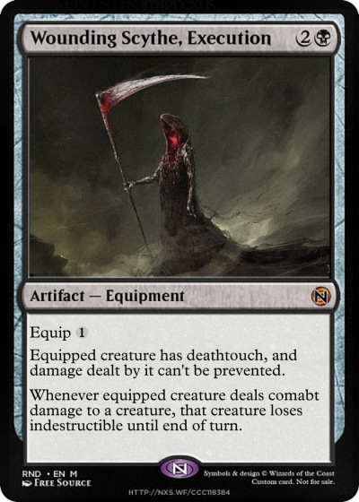 MTGNexus - Wounding Scythe, Execution