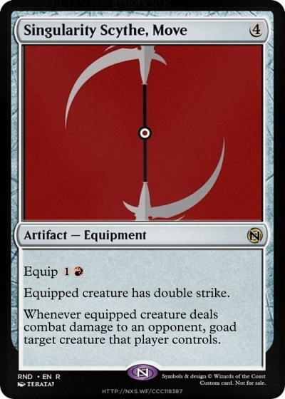 MTGNexus - Singularity Scythe, Move