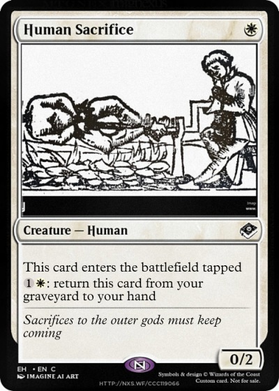 MTGNexus - Human Sacrifice