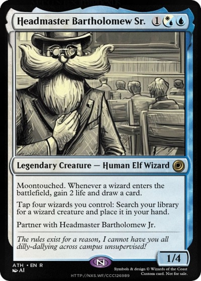 MTGNexus - Headmaster Bartholomew Sr.
