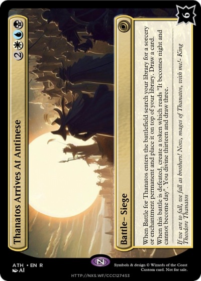 MTGNexus - Thanatos Arrives At Antinese