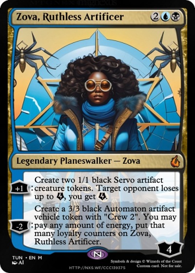 MTGNexus - Zova, Ruthless Artificer