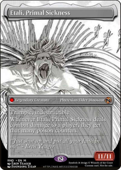 MTGNexus - Etali, Primal Conqueror // Etali, Primal Sickness