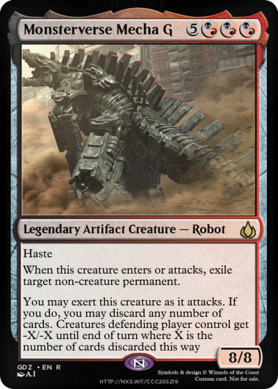MTGNexus - Monsterverse Mecha G