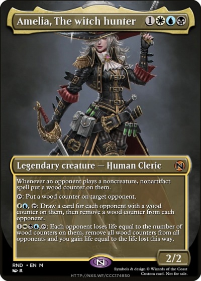 MTGNexus - Amelia, The witch hunter
