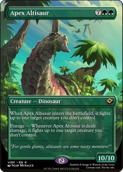 MTGNexus - Apex Altisaur