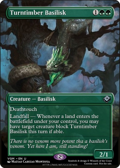 MTGNexus - Turntimber Basilisk
