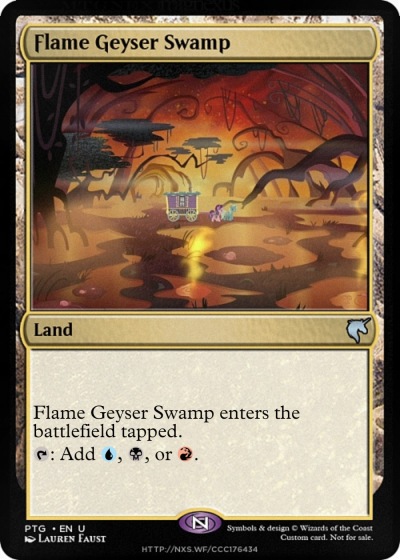 MTGNexus - Flame Geyser Swamp
