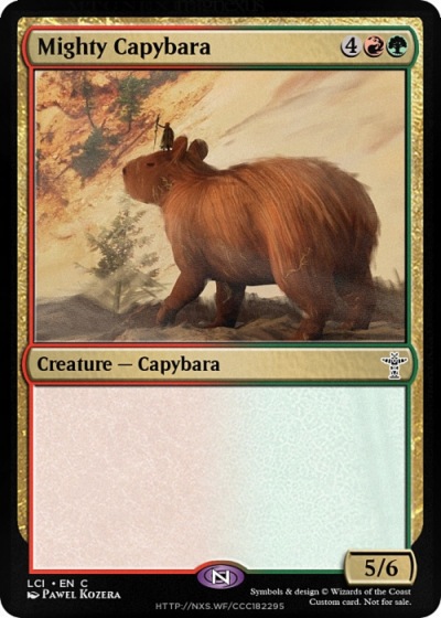 MTGNexus - Mighty Capybara