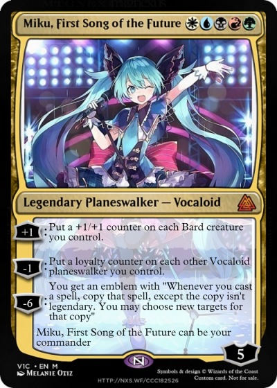 MTGNexus - Miku, First Song of the Future