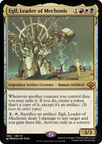 MTGNexus - Egil, Leader of Mechonis