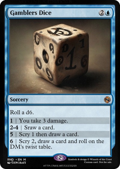 MTGNexus - Gamblers Dice