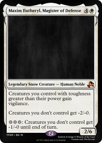 MTGNexus - Maxim Ilutheryl, Magister of Defense