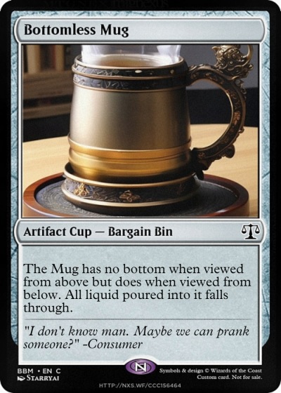Mtgnexus Bottomless Mug