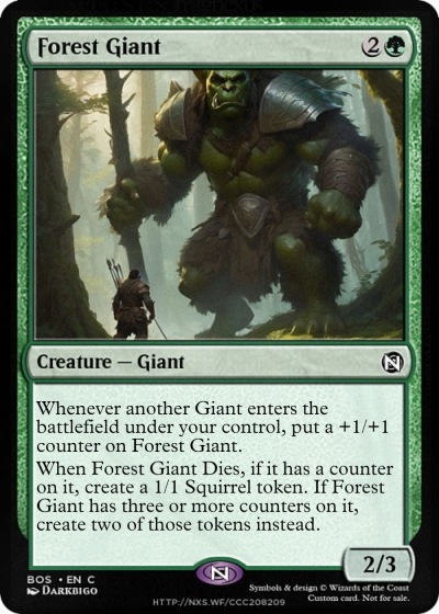 MTGNexus - Forest Giant