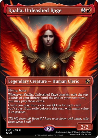 MTGNexus - Kaalia, Unleashed Rage