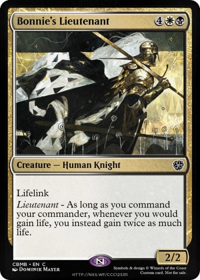 MTGNexus - Bonnie's Lieutenant